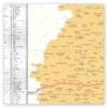 51 - Département de la Marne - Carte géographique