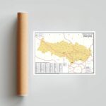95 - Département du Val-d'Oise - Carte géographique