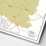 60 - Département de l'Oise - Carte géographique