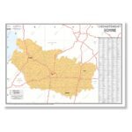 80 - Département de la Somme - Carte géographique